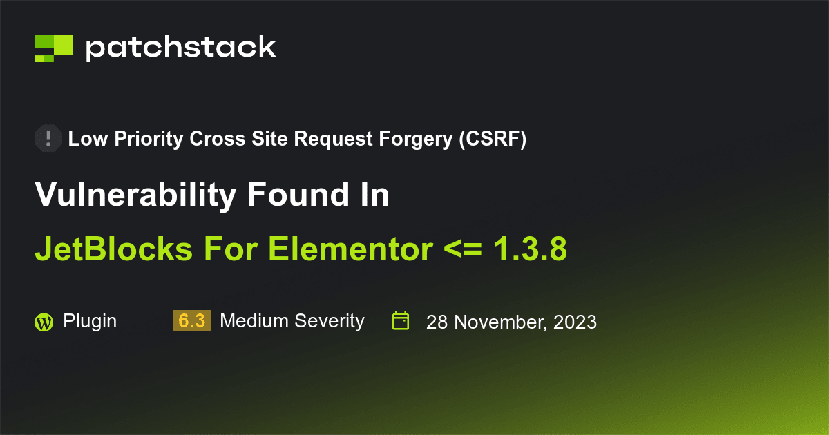 WordPress JetBlocks For Elementor plugin